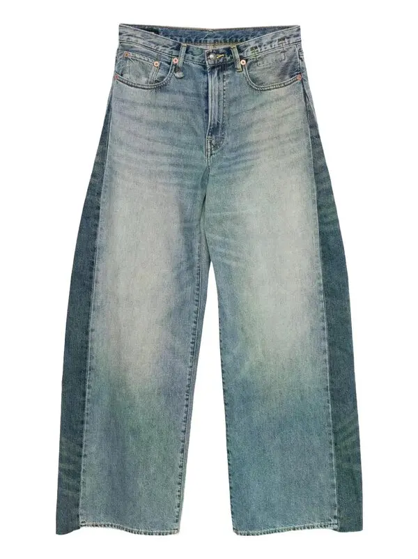 R13 Darcy Wide-leg Jeans - Blue