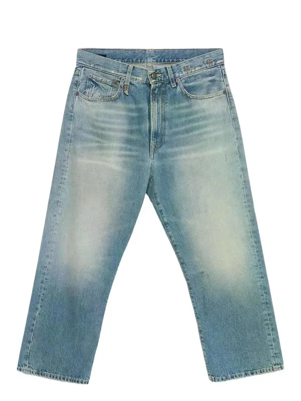 R13 X-bf Bootcut Jeans - Blue