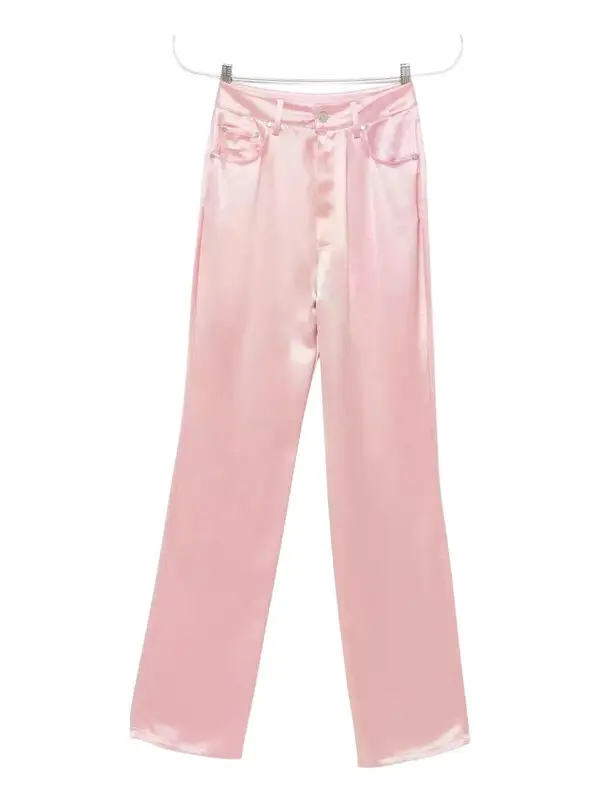 Nanushka Tita Five-pocket Trousers - Pink
