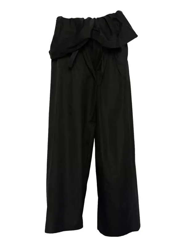 Wardrobe.NYC Wide-leg Trousers - Black