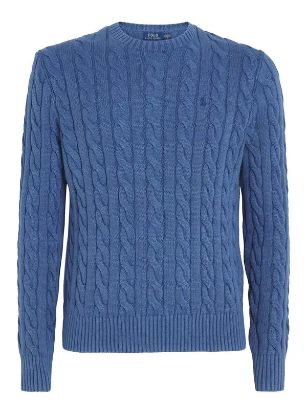 Polo Ralph Lauren Cotton Crew-neck Sweater - Navy
