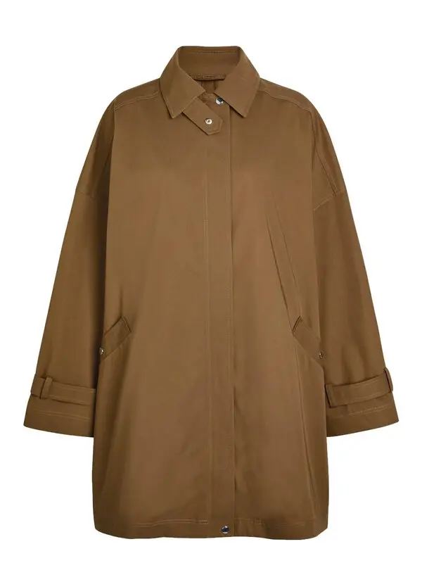 TOTEME Cotton Trench Jacket - Beige