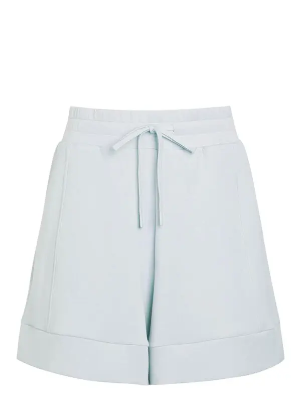 Varley Alder Stretch-jersey Shorts - Light Grey