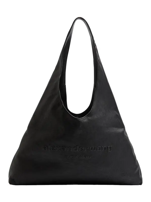 Alexander Wang Pike Large Leather Shoulder Bag - Black