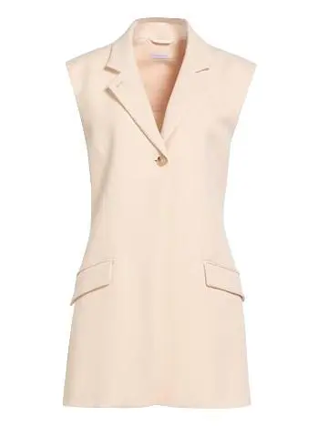 Patrizia Pepe Single-breasted Sleeveless Blazer - Pink