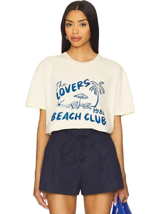 LOVERS AND FRIENDS Cover Up Tee - Blue Beach Club