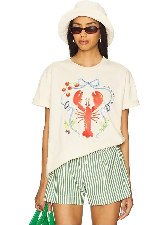 LOVERS AND FRIENDS Cover Up Tee - Red Multi
