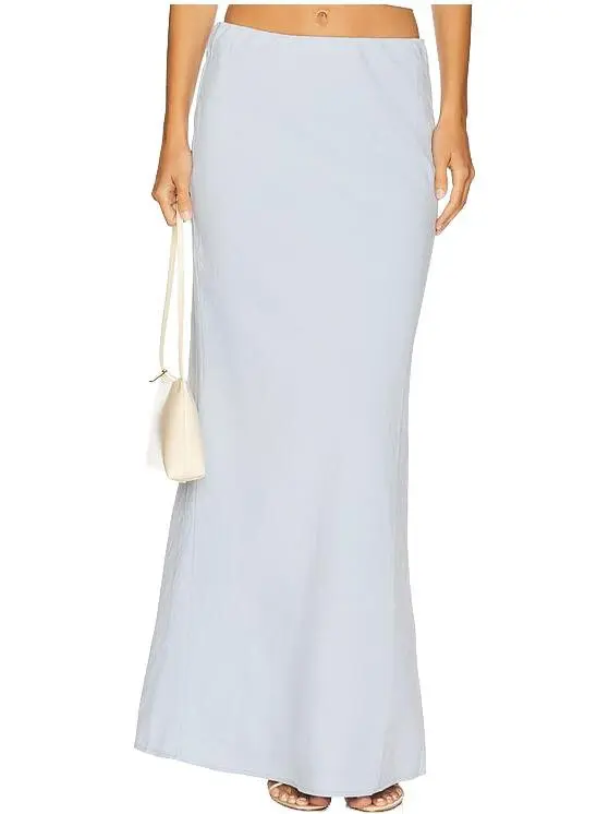 SEVEN WONDERS Billie Maxi Skirt - Sky Blue