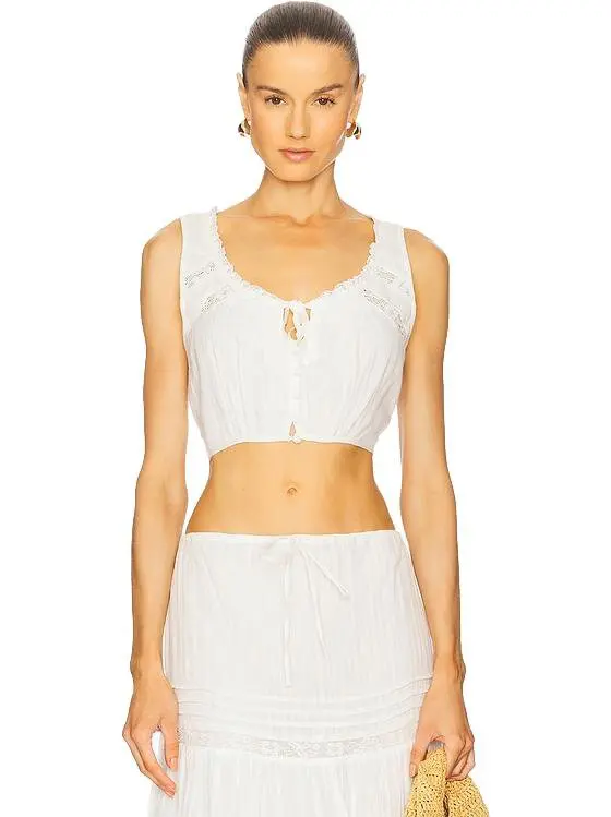 L*Space Reia Top - White