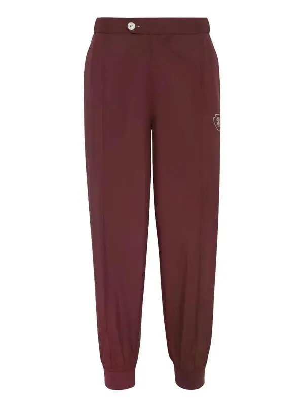 Brunello Cucinelli Logo-print Track Pants - Red