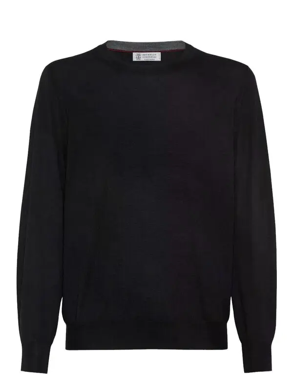 Brunello Cucinelli Knitted Jumper - Black