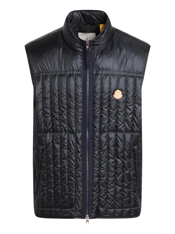 MONCLER X GILGA FARM BY DONALD GLOVER Padded Vest - Blue