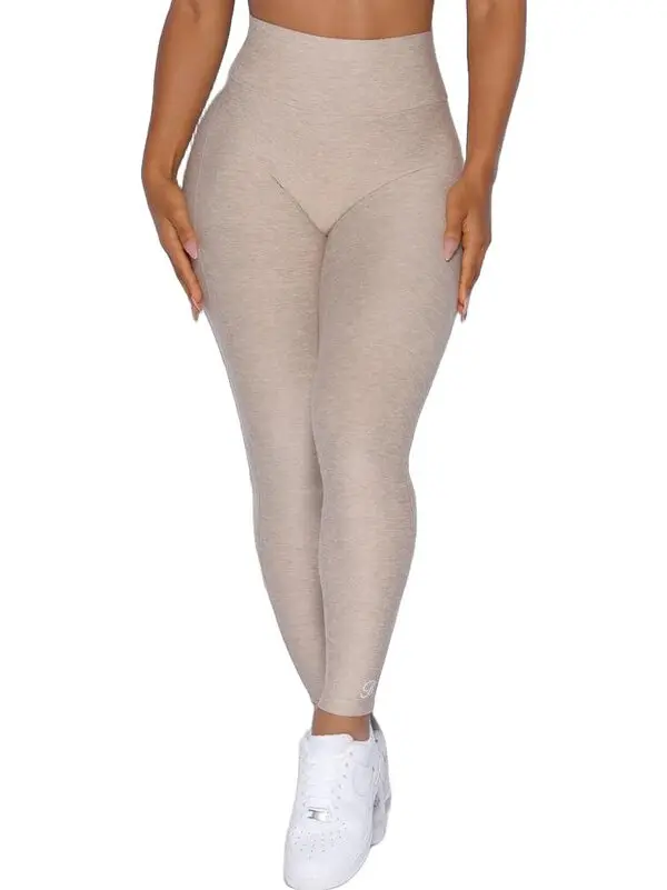 BOMBSHELL SPORTSWEAR Movement Leggings - Taupe