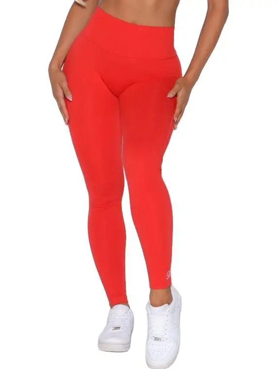 BOMBSHELL SPORTSWEAR Smooth Leggings - Cherry Bomb