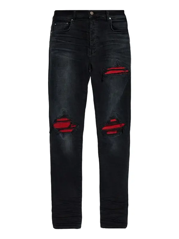 Amiri Mx1 Ultrasuede Jean - Black
