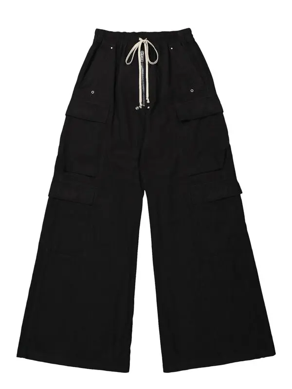 Rick Owens Double Jumbo Belas Cargo Pants - Black