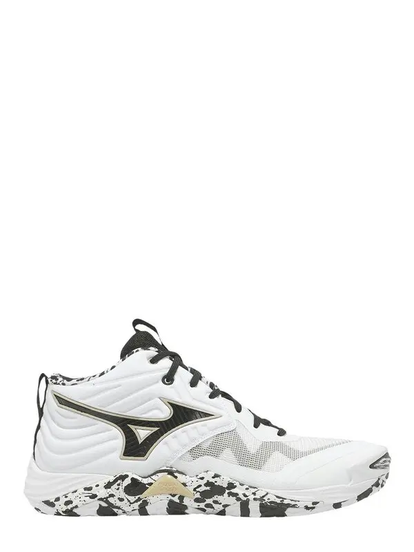Mizuno Wave Momentum Elite Mid Sneakers - White