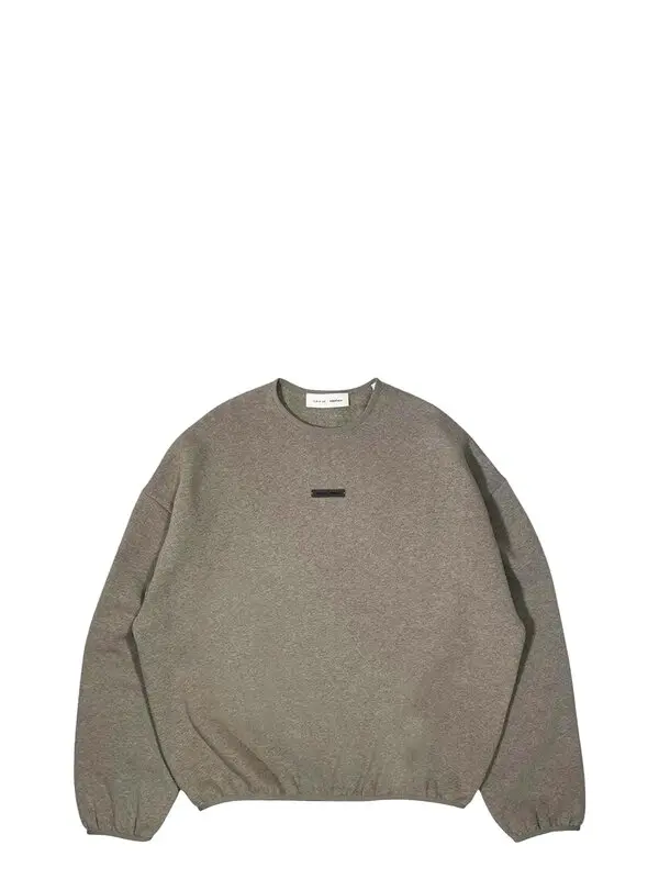 Fear Of God Modern Fit Fleece Crewneck - Tan