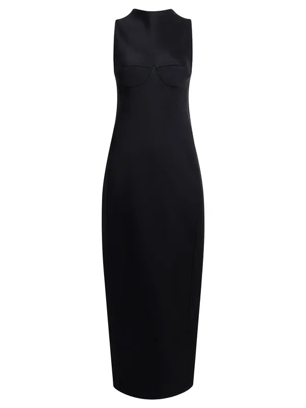 Khaite Shoshanna Dress - Black
