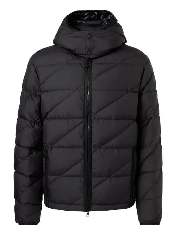 Moncler Sيروس Hooded Down Jacket - Black