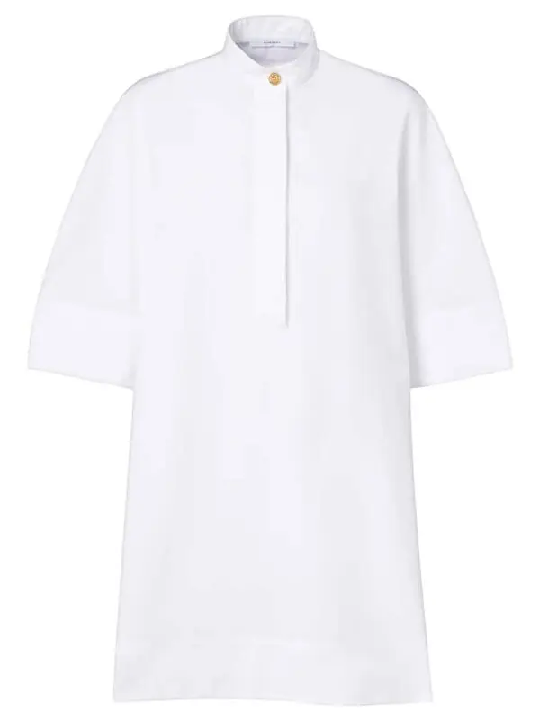 Givenchy Cotton Poplin Shirt Dress - White