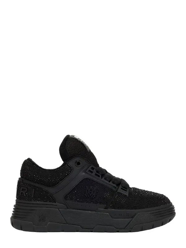 Amiri Ma 1 Crystal Embellished Sneakers - Black
