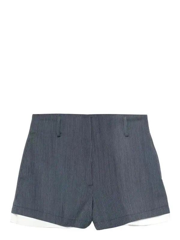 Sandro Tailored Shorts - Blue