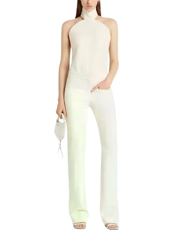 COURREGES Pocket-detail Trousers - Neutrals