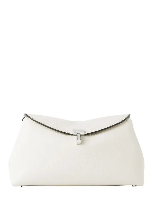 TOTÊME T-lock Top-handle Bag - Milk Grain 111