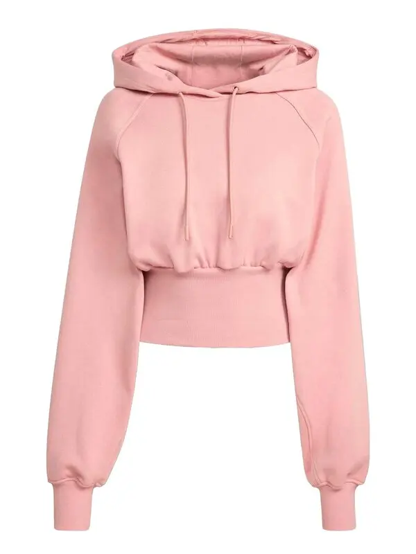 Stella McCartney Logo Cropped Hoodie - Pink