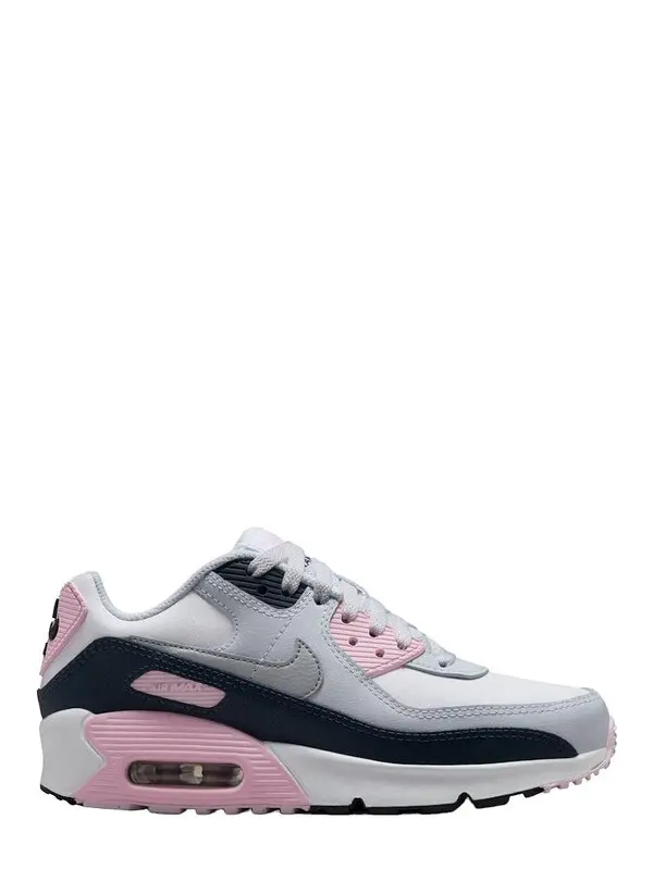 Nike Air Max 90 Ltr Sneakers - White/pink Foam/armory Navy Blue