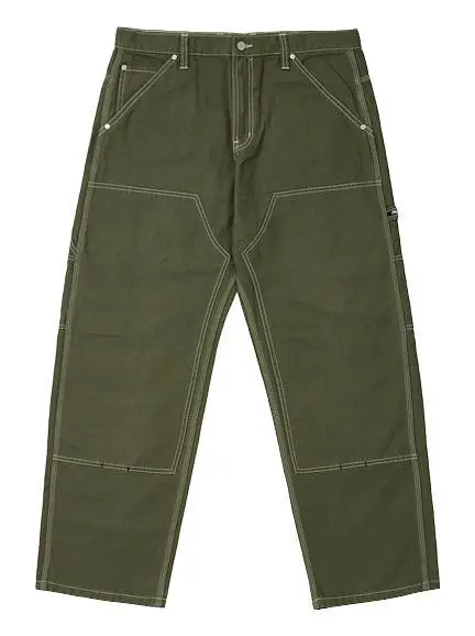 PALACE 10 Oz Double Knee Pant - The Deep Green