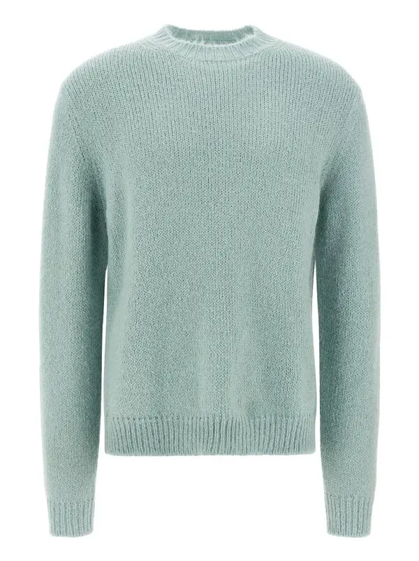 JIL SANDER Alpaca Wool-blend Sweater - Blue