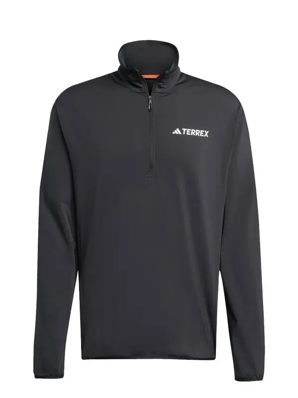 Adidas Terrex Multi Climawarm Half-zip Tech Fleece Jacket - Black