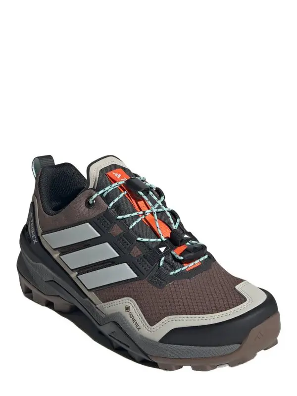 Adidas Terrex Skychaser Gore-tex Hiking Shoes - Earth Strata / Grey One / Semi Flash Aqua