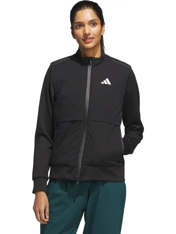 Adidas Ultimate365 Tour Frostguard Full-zip Jacket - Black