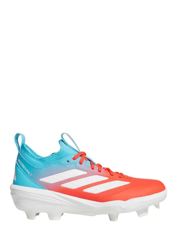 Adidas Adizero Impact Tpu Candy Cleats - Bright Cyan / Cloud White / Bright Red