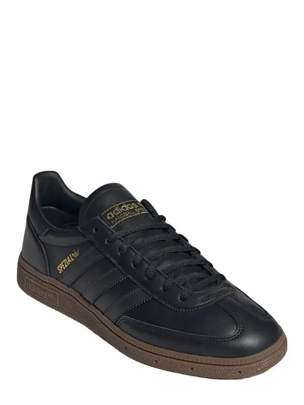 Adidas Handball Spezial Shoes - Core Black / Carbon / Gold Metallic