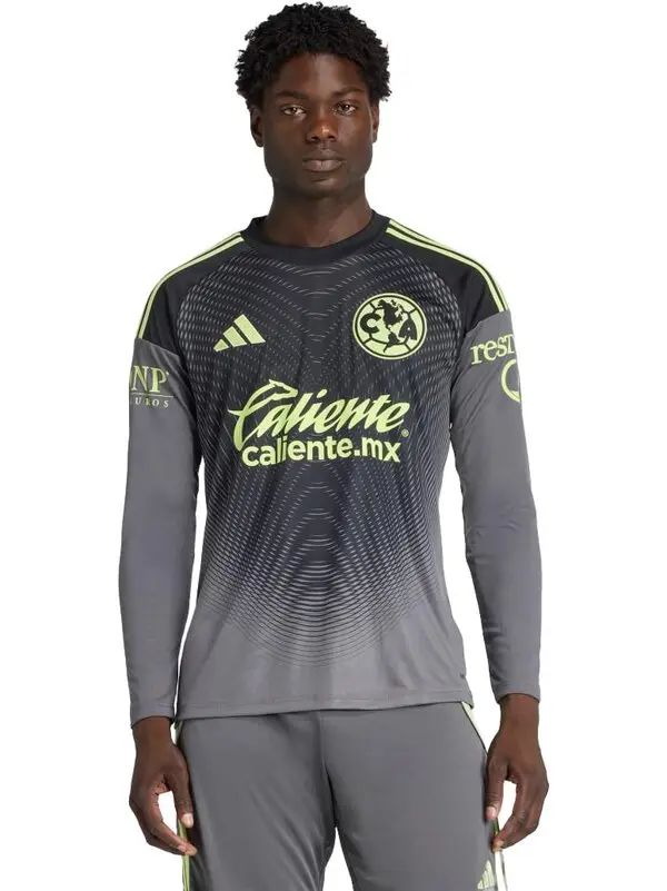 Adidas Club America 25/26 Long Sleeve Goalkeeper Jersey - Grey Five