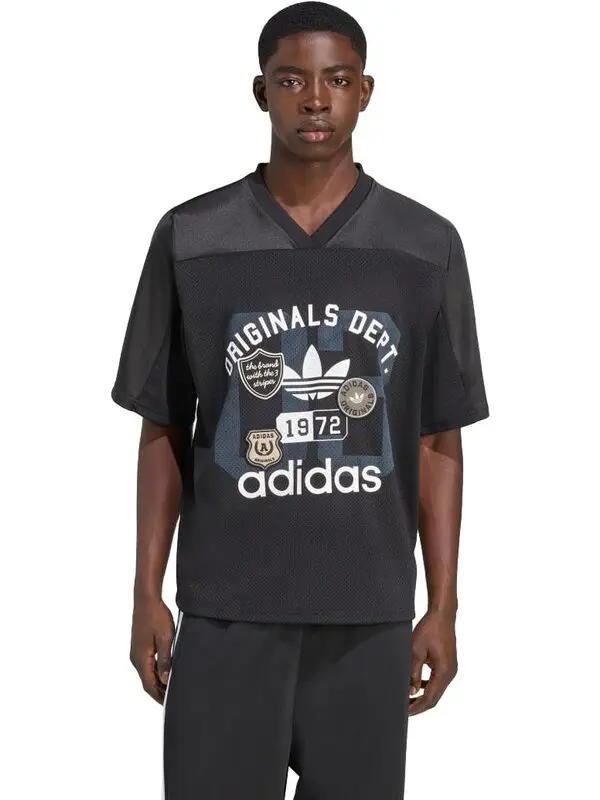 Adidas Originals Dept. Graphic Mesh Jersey - Black