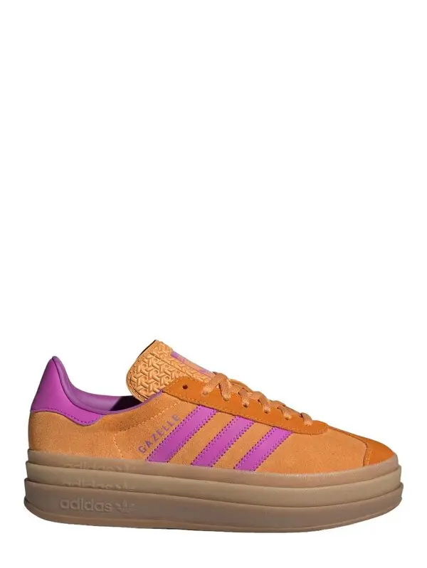 Adidas Gazelle Bold Sneakers - Flash Orange / Purple Burst / Crew Orange