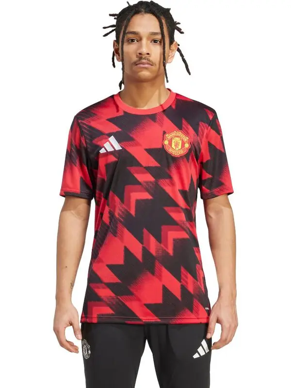 Adidas Manchester United 25/26 Pre-match Jersey - Mufc Red