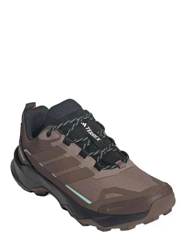 Adidas Terrex Skychaser Ax5 Hiking Shoes - Trace Brown / Earth Strata / Semi Impact Orange