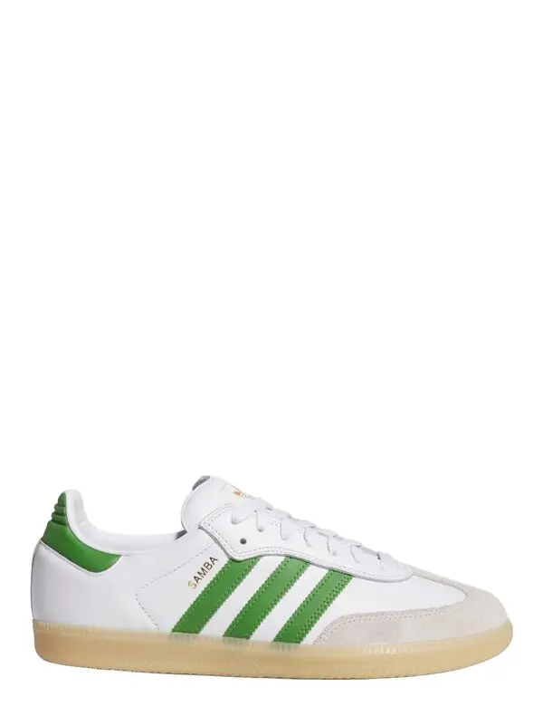 Adidas Samba Adv Shoes - Cloud White / Crew Green / Gum