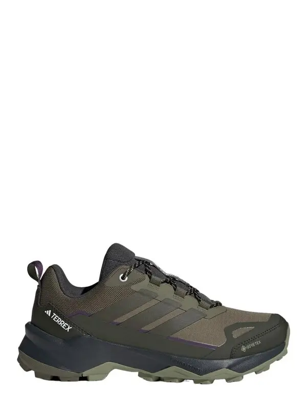 Adidas Terrex Skychaser Ax5 Gore-tex Hiking Shoes - Olive Strata / Night Cargo / Tent Green