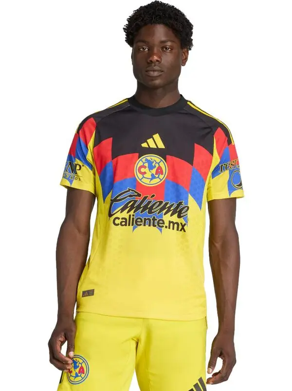 Adidas Club America 25/26 Home Authentic Jersey - Yellow