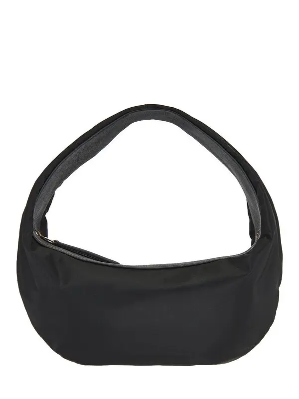 Khaite Olivia Sport Medium Hobo Bag - Black