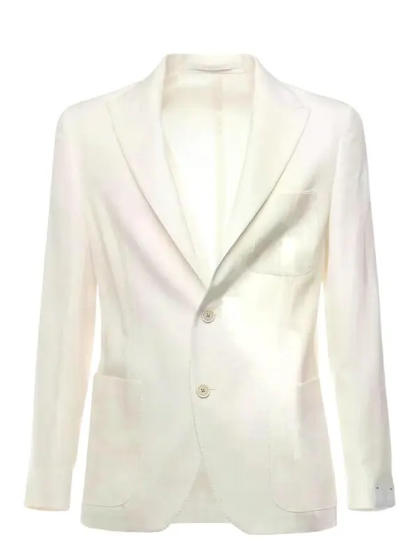 Eleventy Two-button Jacket - White