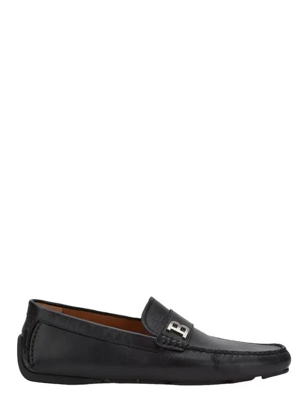 Bally Driver Leather Loafers - Black