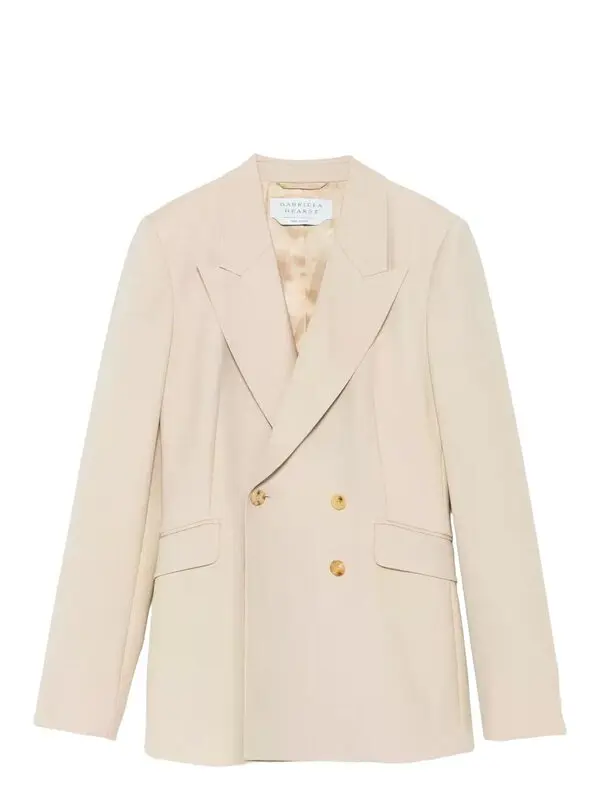 Gabriela Hearst Double-breasted Blazer - Neutrals